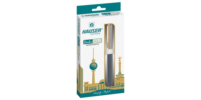 Buy Hauser Berlin Gold Half Metal Ball Pen...