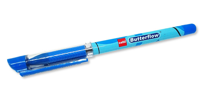Buy Cello Butterflow Simply Ball Pen Blue at...