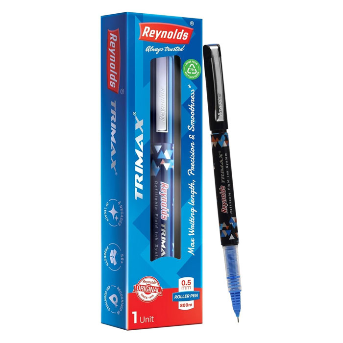 Buy Reynolds Trimax Pen Blue at 42.00 INR.