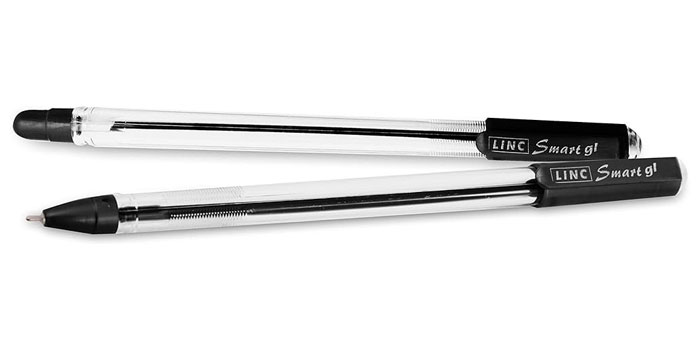 Buy Linc Smart gl Ball Pen Black at 4.56 INR....
